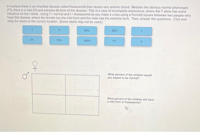 Solved In humans there is an inherited disease called | Chegg.com