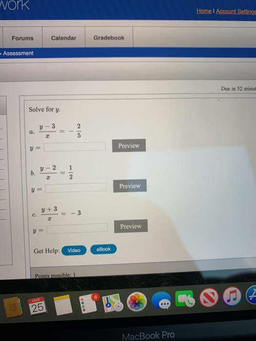 Solved work Home Account Settings Forums Calendar Gradebook | Chegg.com