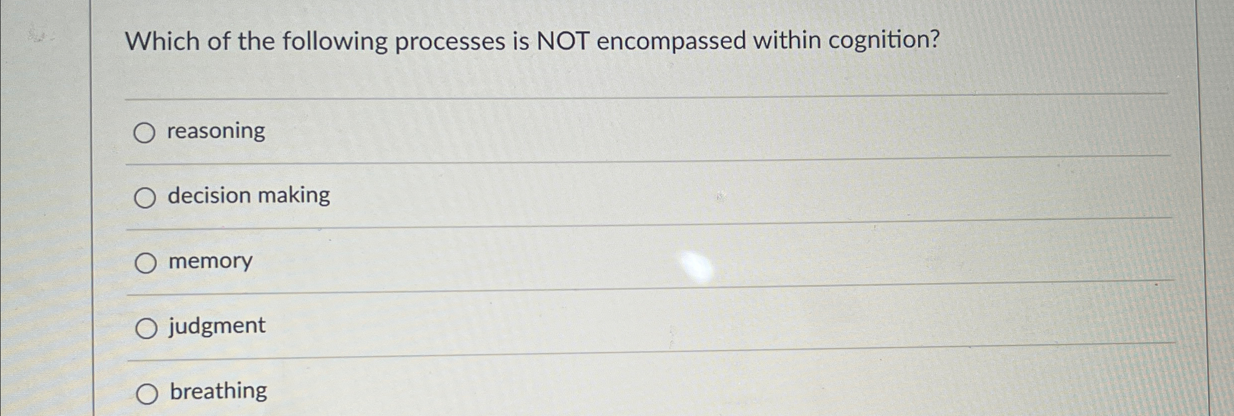 Solved Which of the following processes is NOT encompassed | Chegg.com