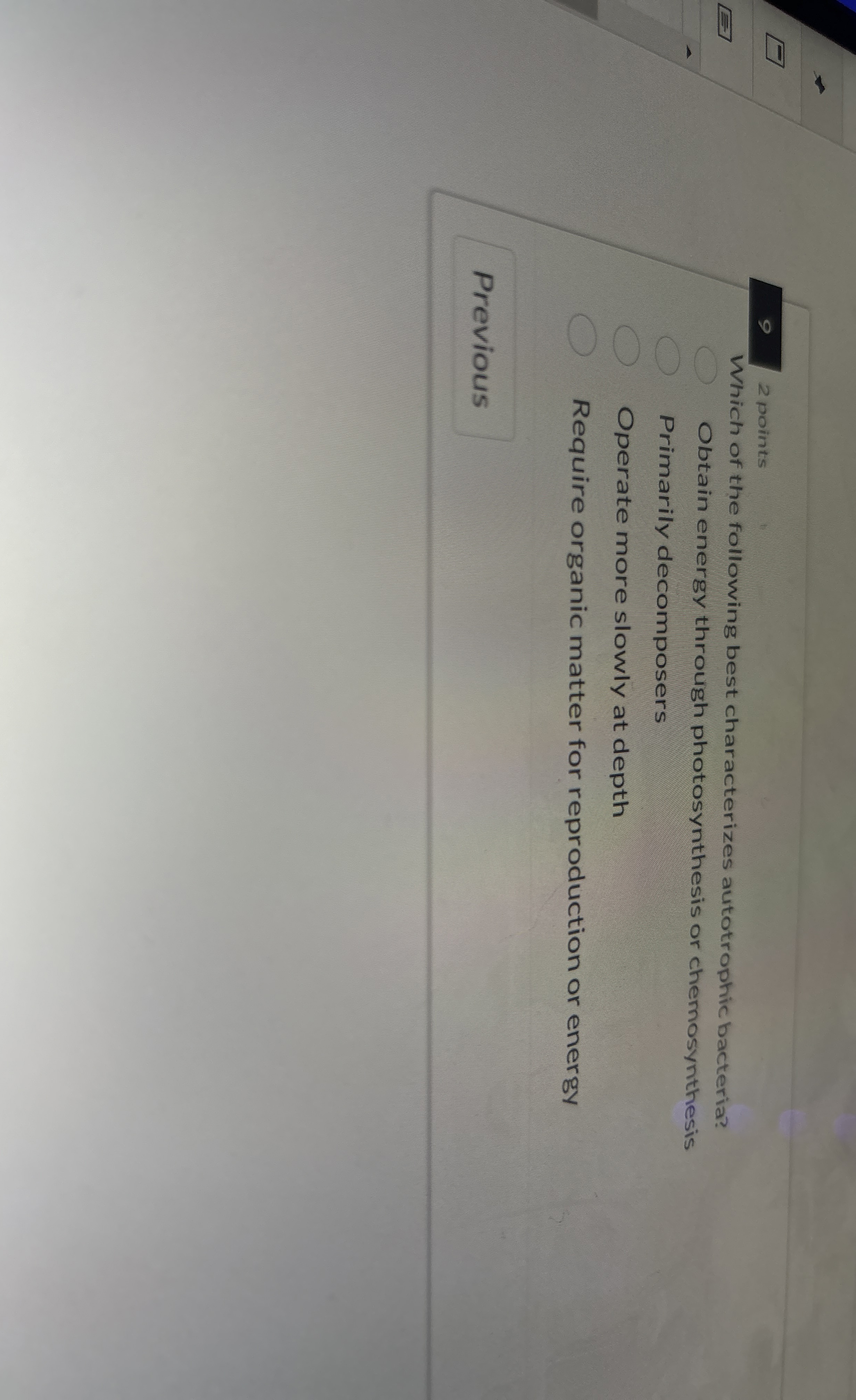 Solved 92 ﻿pointsWhich of the following best characterizes | Chegg.com