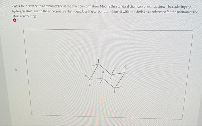 Solved The following are three different cyclohexane | Chegg.com