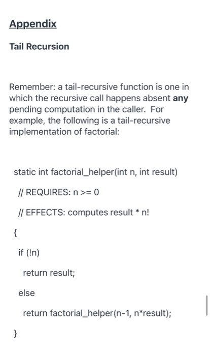 Solved Implement Fibonacci Recursively and Tail- Recursively | Chegg.com