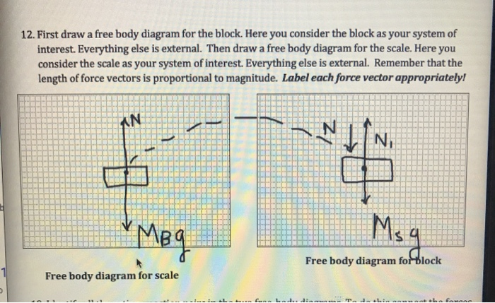 Solved 23. Explain which of the forces on the block and the | Chegg.com