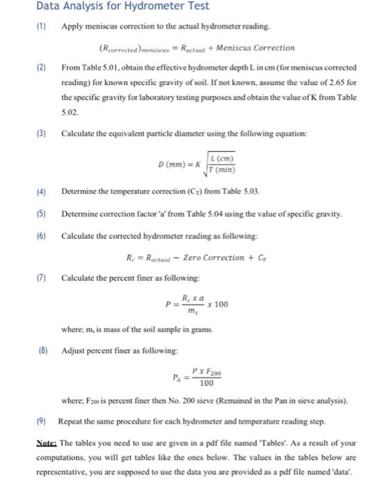 Solved LAB I: GRAIN SIZE DISTRIBUTION The goal of this lab | Chegg.com