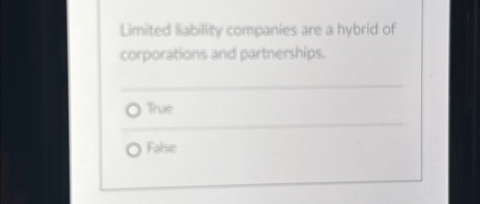 Solved Limited liability companies are a hybrid of | Chegg.com