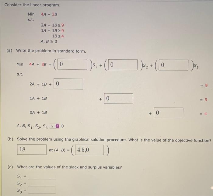 Solved Consider the linear program. \\[ \\begin{array}{ll} | Chegg.com