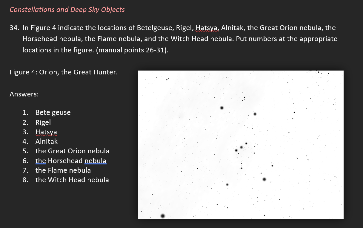 Solved Constellations and Deep Sky Objects 34. ﻿In Figure 4 | Chegg.com
