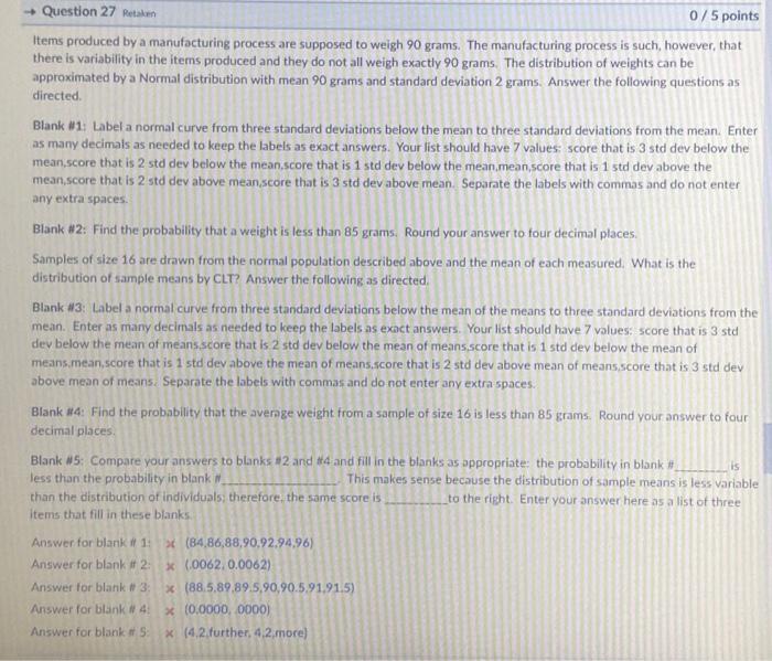Solved Please show work for all parts of this question, | Chegg.com