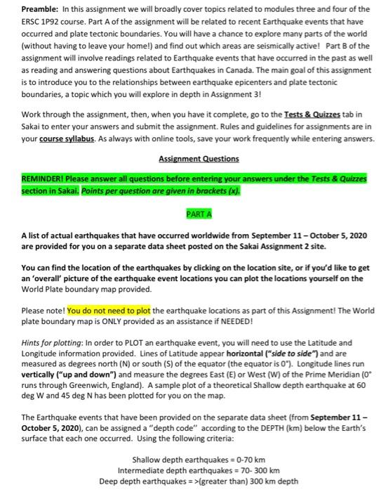 Solved Preamble: In this assignment we will broadly cover | Chegg.com