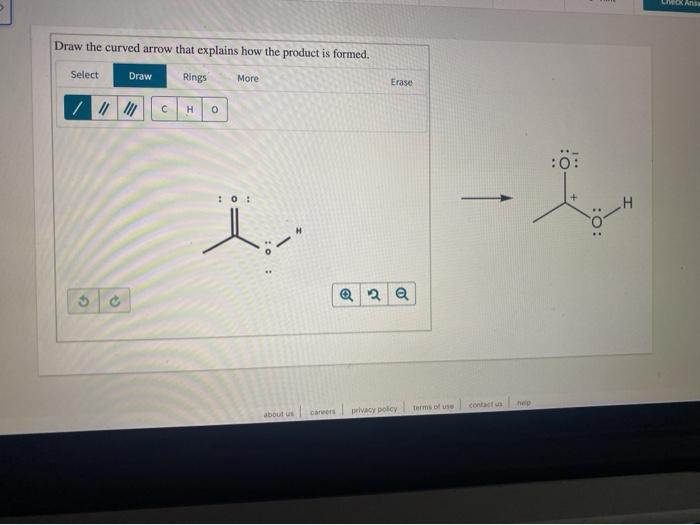 ORA Draw the curved arrow that explains how the | Chegg.com