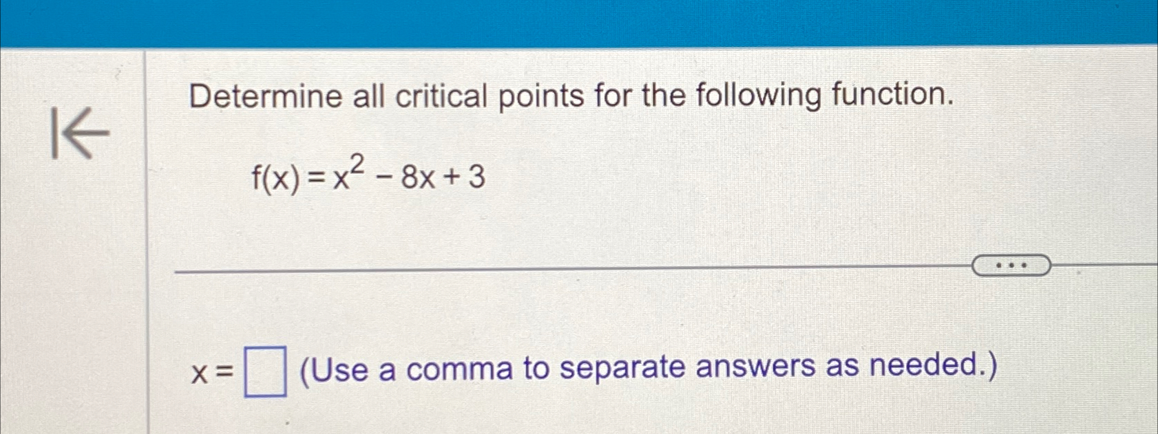 Solved Determine all critical points for the following | Chegg.com