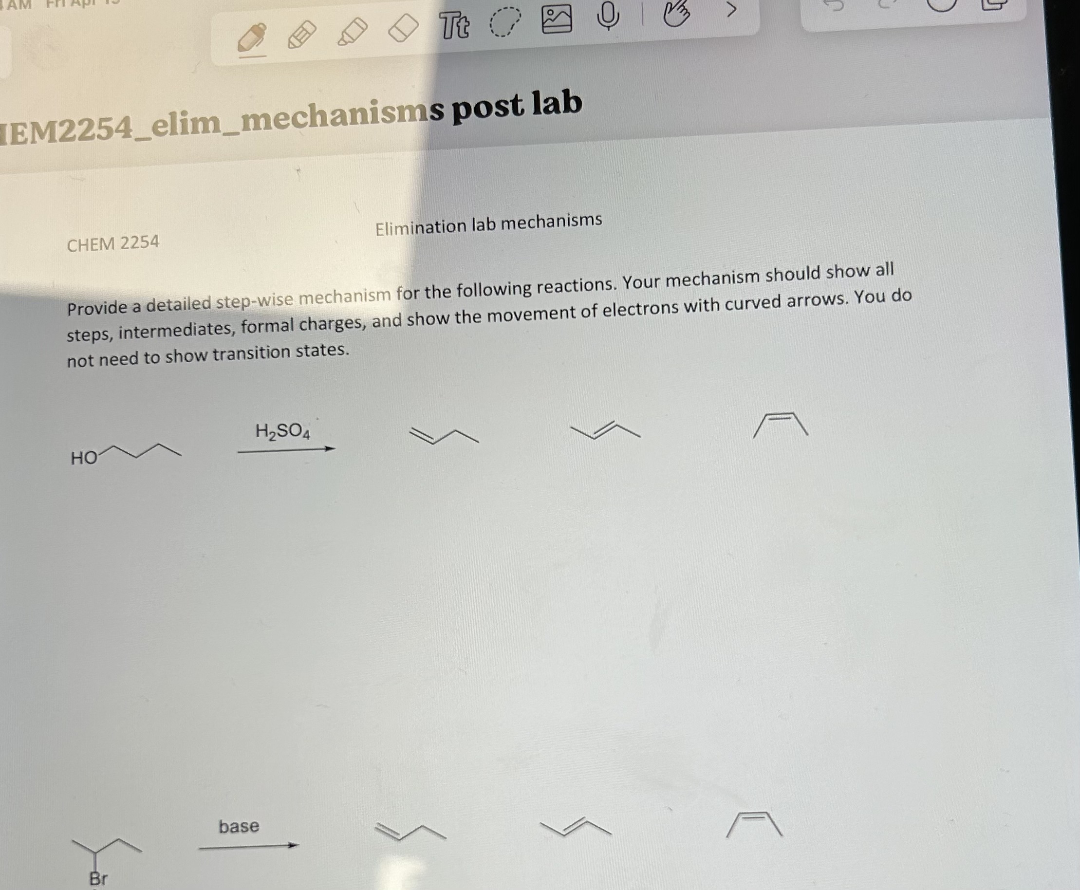 Solved Provide a detailed step-wise mechanism for the | Chegg.com