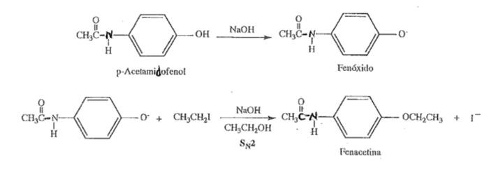 Solved SN2 Fenacetina | Chegg.com