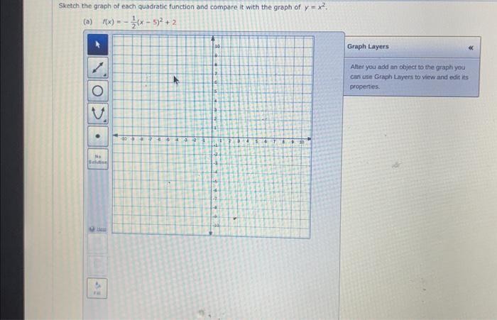 Solved aph of each quadratic function and compare it with | Chegg.com