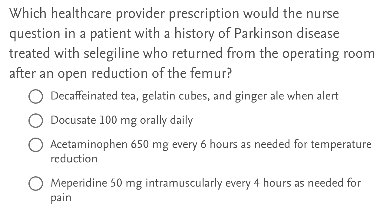 Solved Which healthcare provider prescription would the | Chegg.com