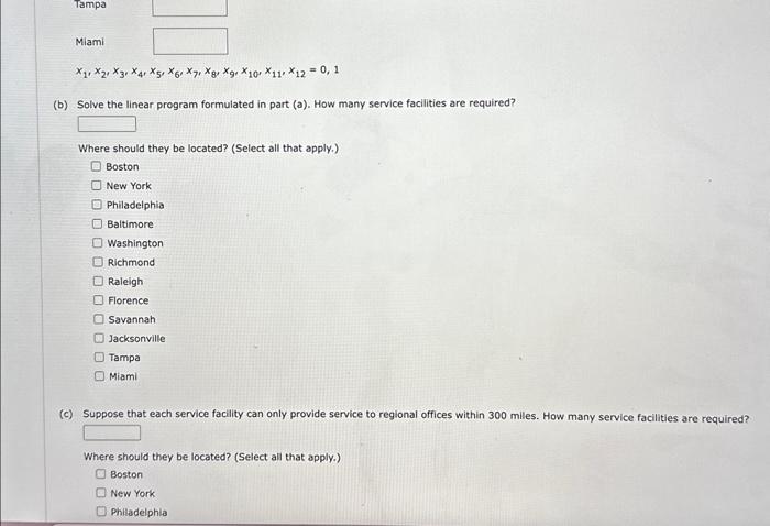 Solved (a) Formulate an integer linear program that can be | Chegg.com