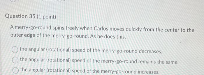 Solved Three objects of equal mass and equal radius are | Chegg.com