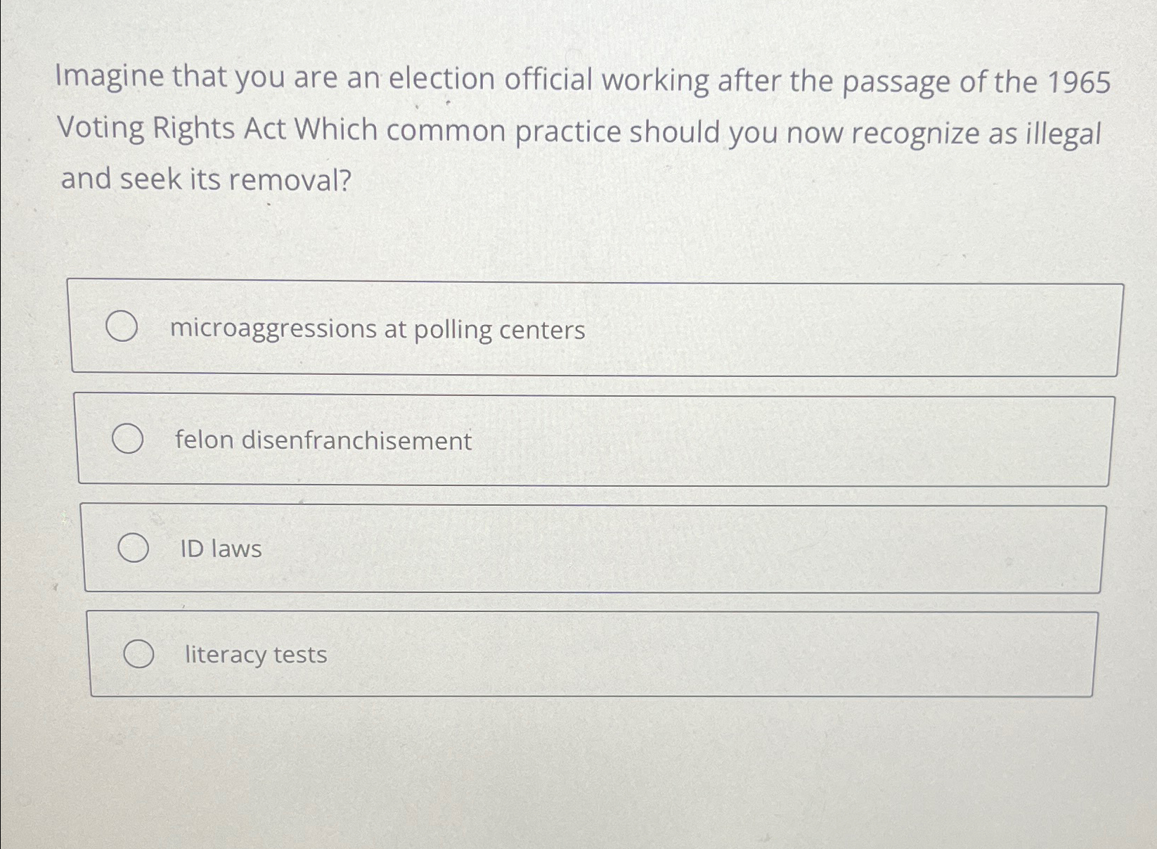 Solved Imagine that you are an election official working | Chegg.com