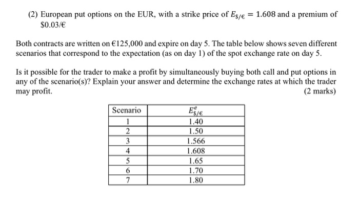Solved Q1) Assume that a trader buys a Euro futures contract | Chegg.com