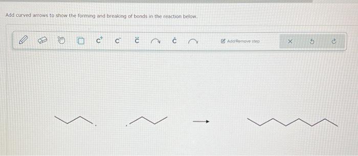Solved Add curved arrows to show the forming and breaking of | Chegg.com