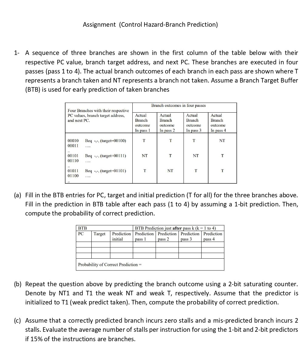 the first answer was not correct. Please check the | Chegg.com