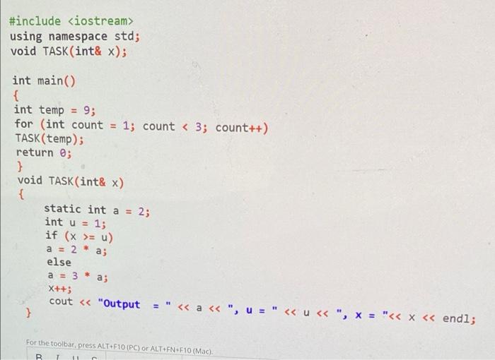 Solved Include Using Namespace Std Void Task Intand X