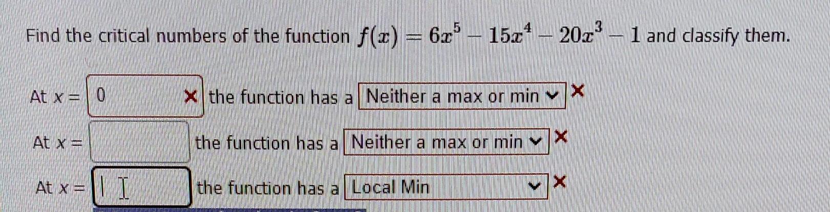 Solved Find the critical numbers of the function | Chegg.com