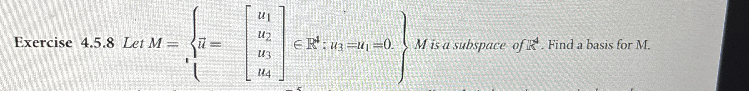 Solved Exercise 4.5.8 ﻿Let | Chegg.com