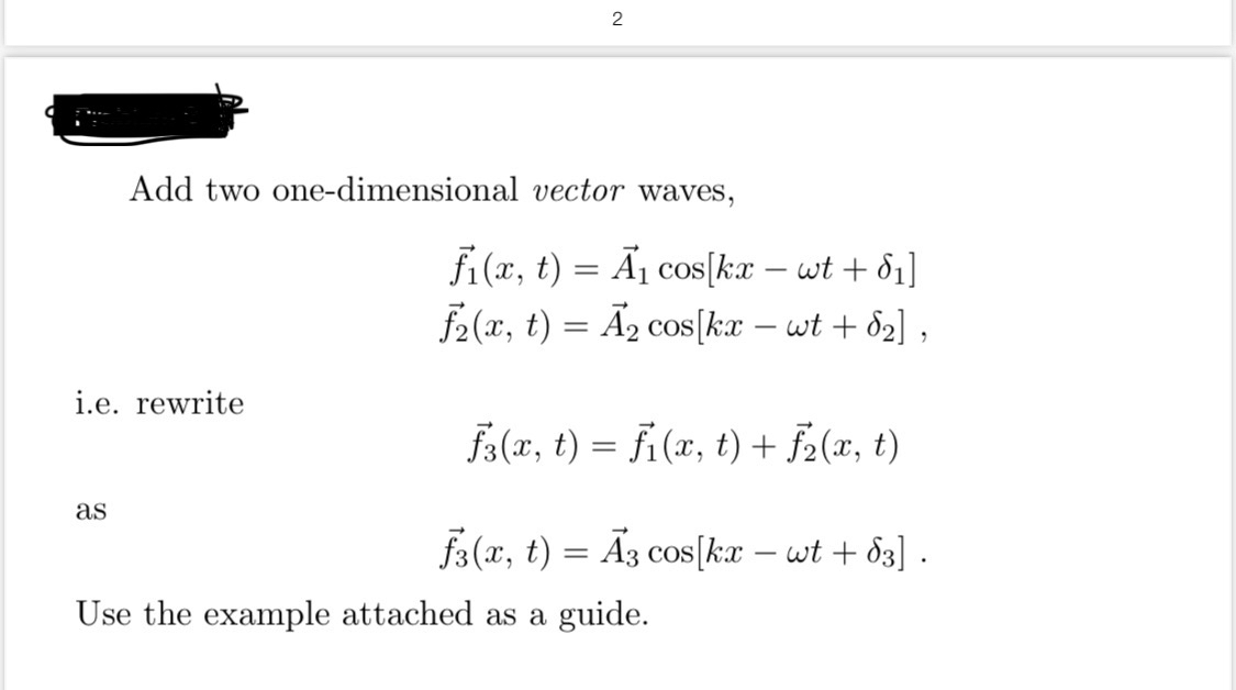 Solved 2Add two one-dimensional vector | Chegg.com