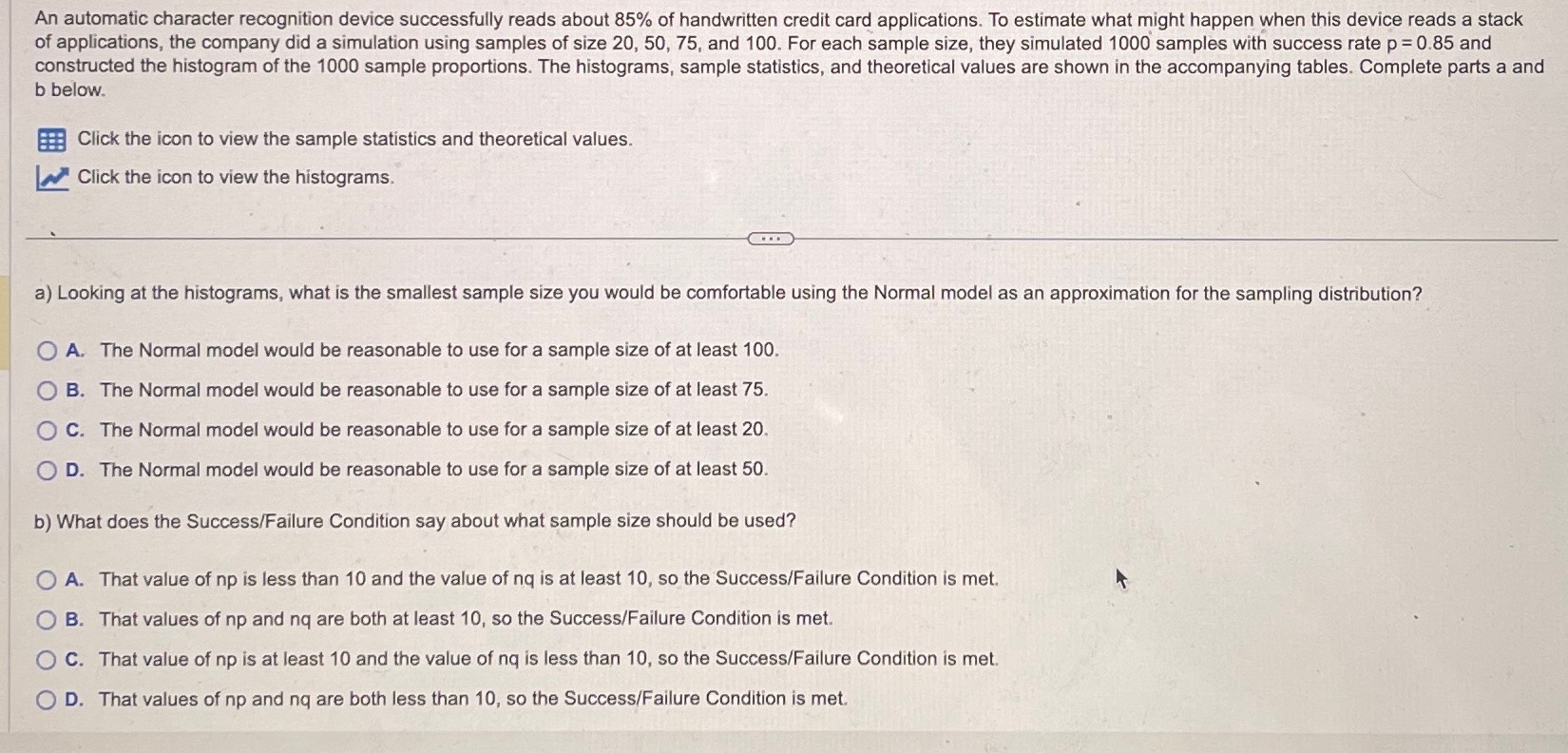 Solved An automatic character recognition device | Chegg.com