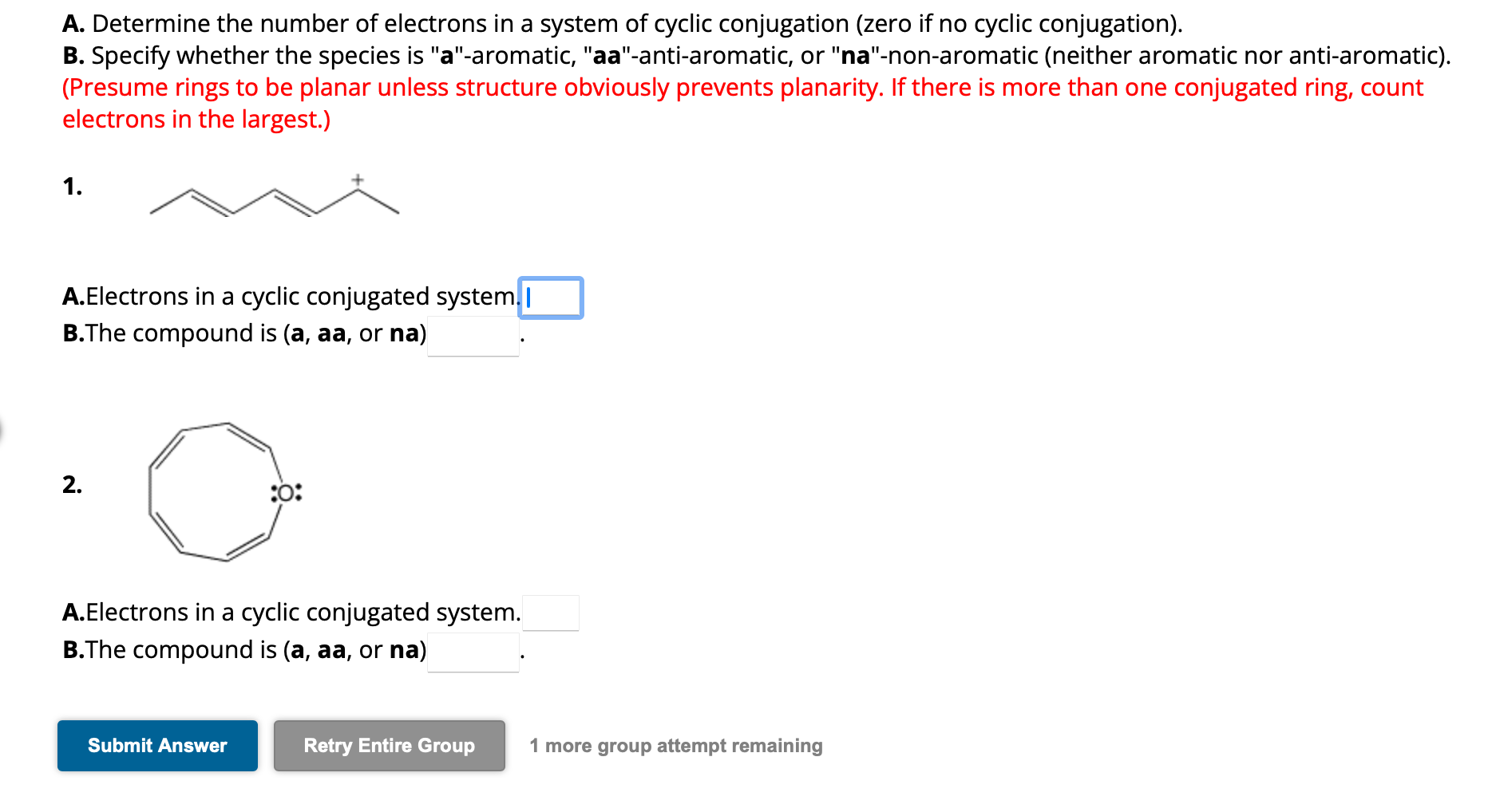 Solved A. ﻿Determine the number of electrons in a system of | Chegg.com