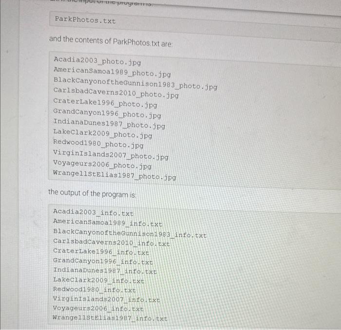 Solved A photographer is organizing a photo collection about | Chegg.com