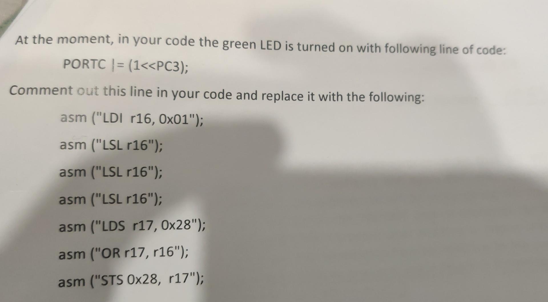 Solved how could including this code created the LCD screen | Chegg.com