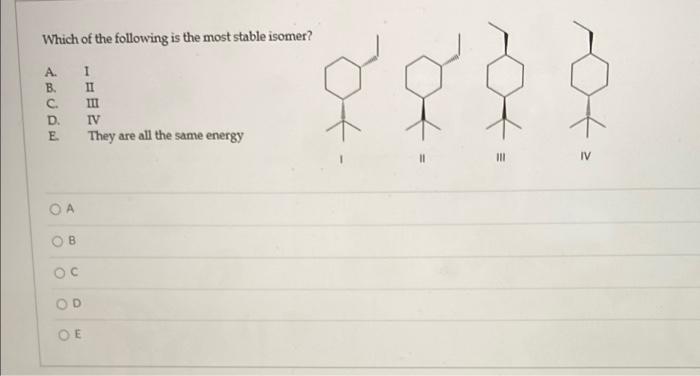 Solved Which of the following alkenes is an E-isomer? 1 Br | Chegg.com