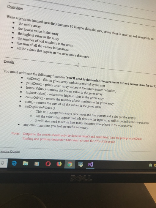 Solved this is the assignment. im not sure how to write the | Chegg.com
