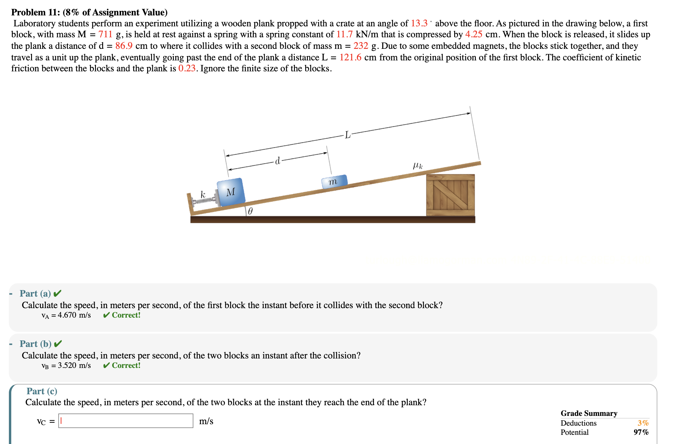 Solved Problem 11: (8\% ﻿of Assignment Value)Laboratory | Chegg.com