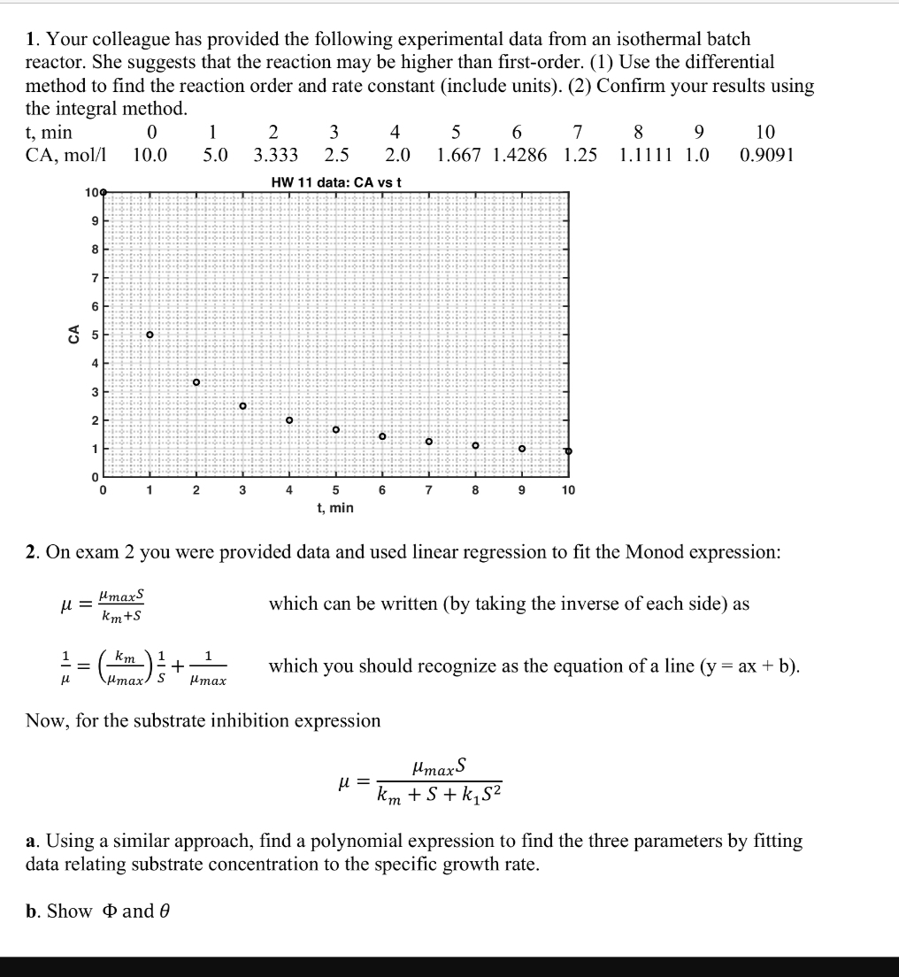 Solved Your colleague has provided the following | Chegg.com