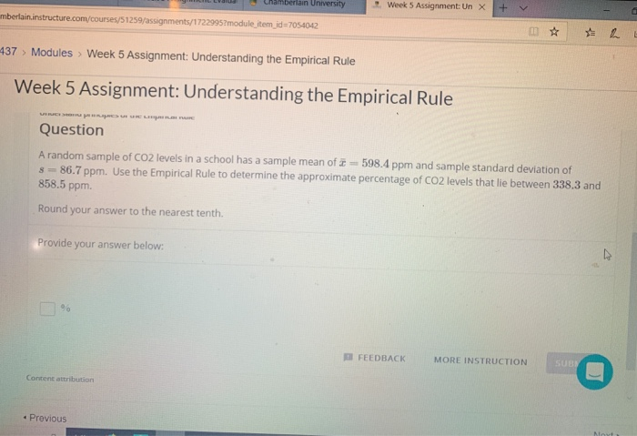 Solved Chamberlain university Week 5 Assignment: Un X | Chegg.com