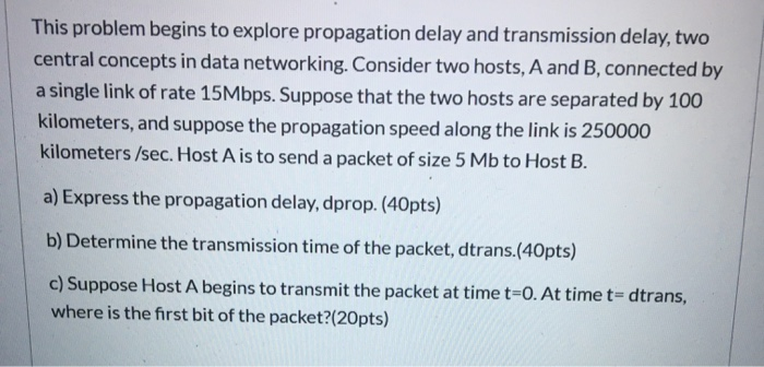Solved This problem begins to explore propagation delay and | Chegg.com