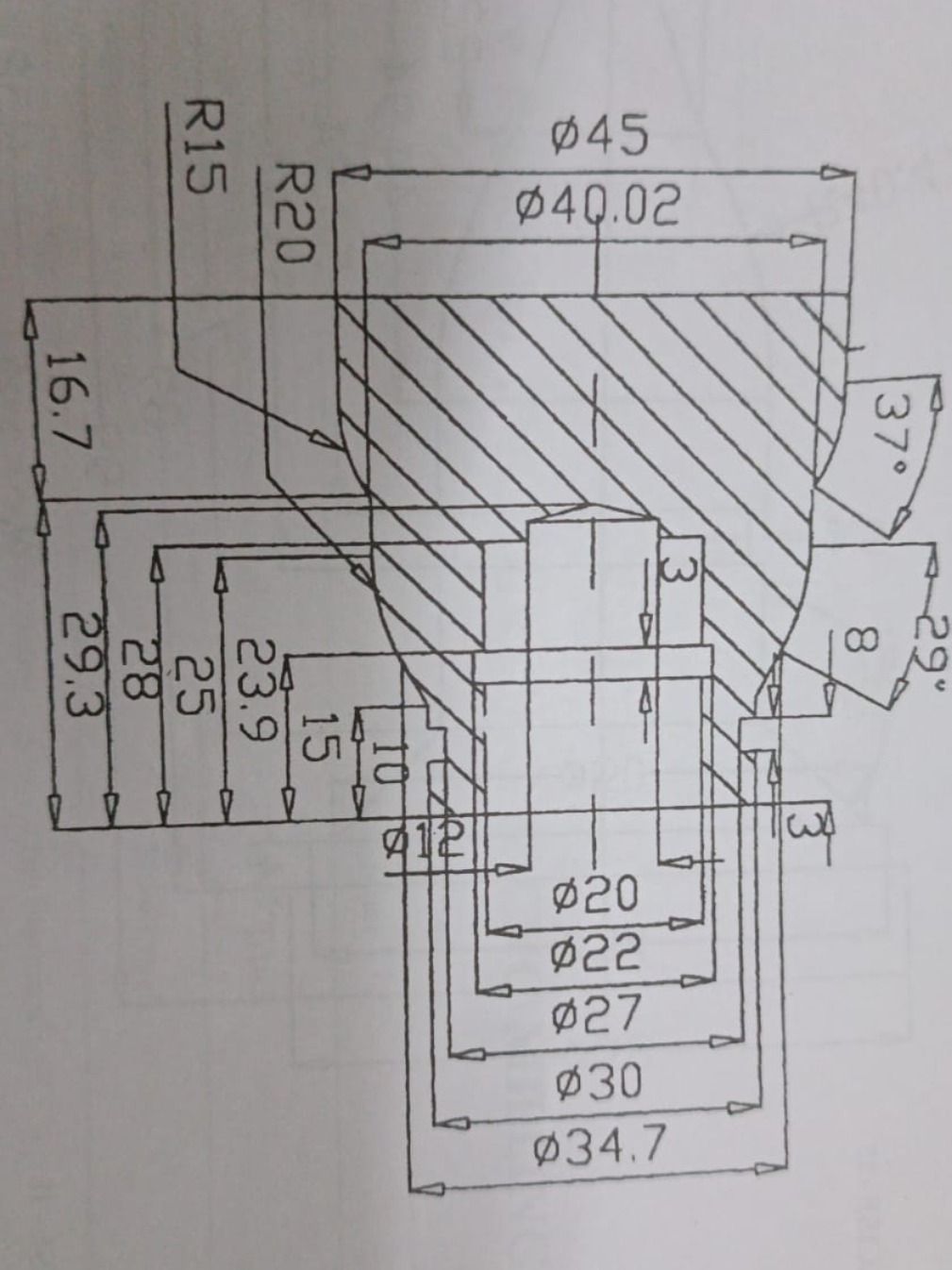 Solved write a part of G code and M code ? | Chegg.com