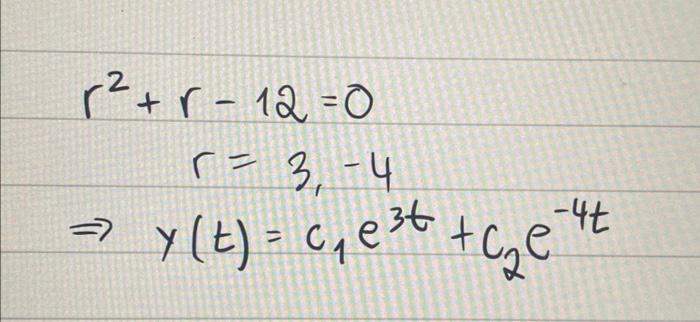 Solved 1. find out the characteristic equation and roots of | Chegg.com