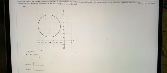 Solved Determine Whether The Following Relations Represent Y