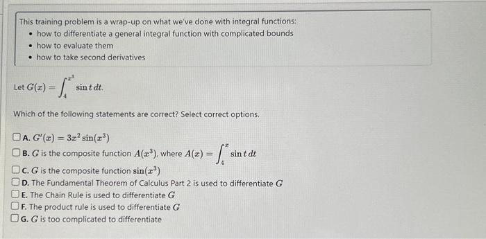 Solved This training problem is a wrap-up on what we've done | Chegg.com