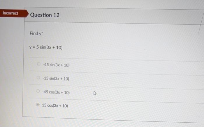 Solved Find y′′. | Chegg.com