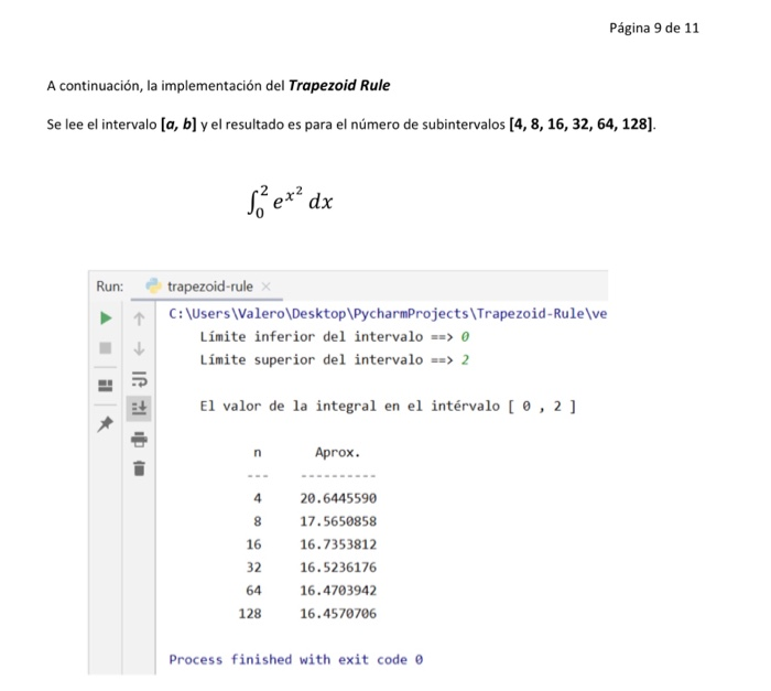 4) Modifying the trapezoid-rule.py program, implement | Chegg.com