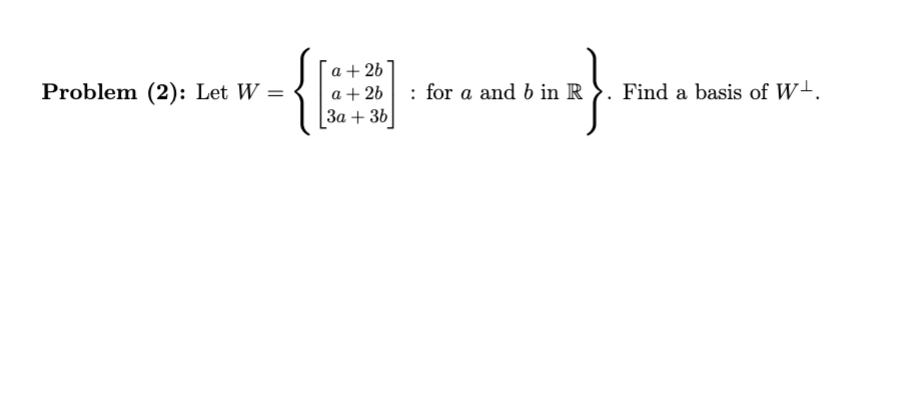 Solved Problem 2 Let W A2ba2b3a3b for A And B in