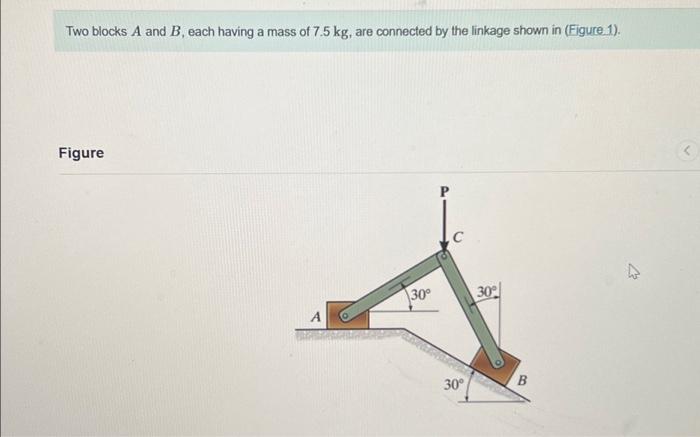 Solved please answer part ATwo blocks A and B, each having a | Chegg.com