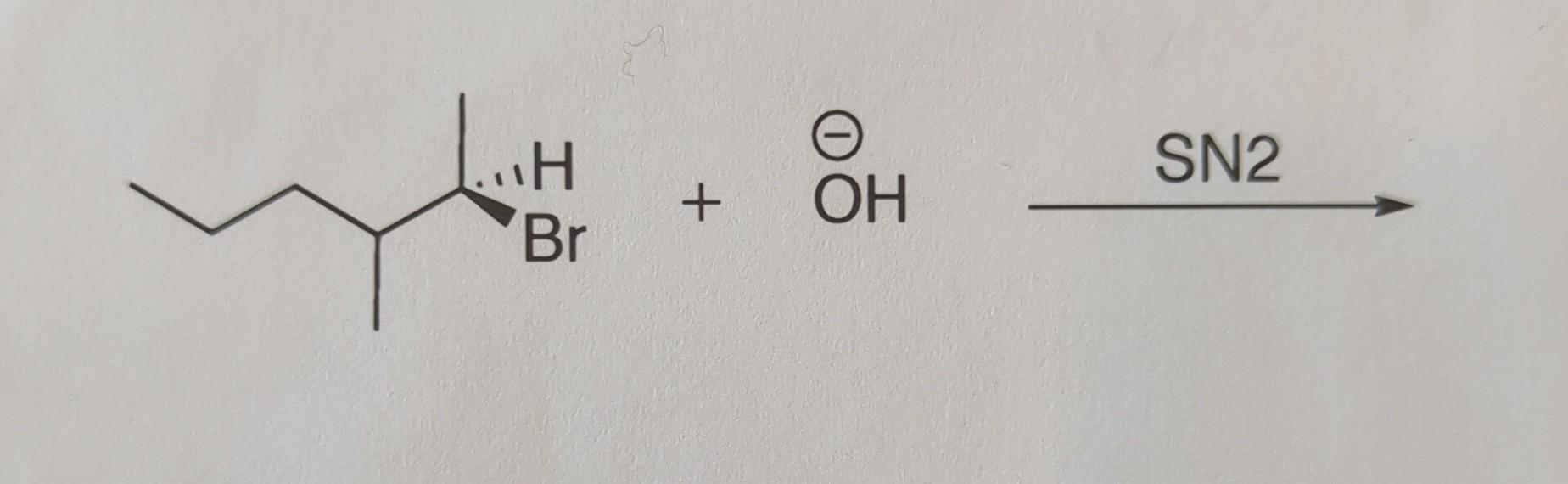 Solved +OH⊖ SN2 | Chegg.com