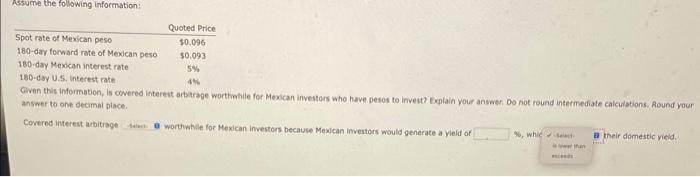 Solved Assume the following information: Given this | Chegg.com