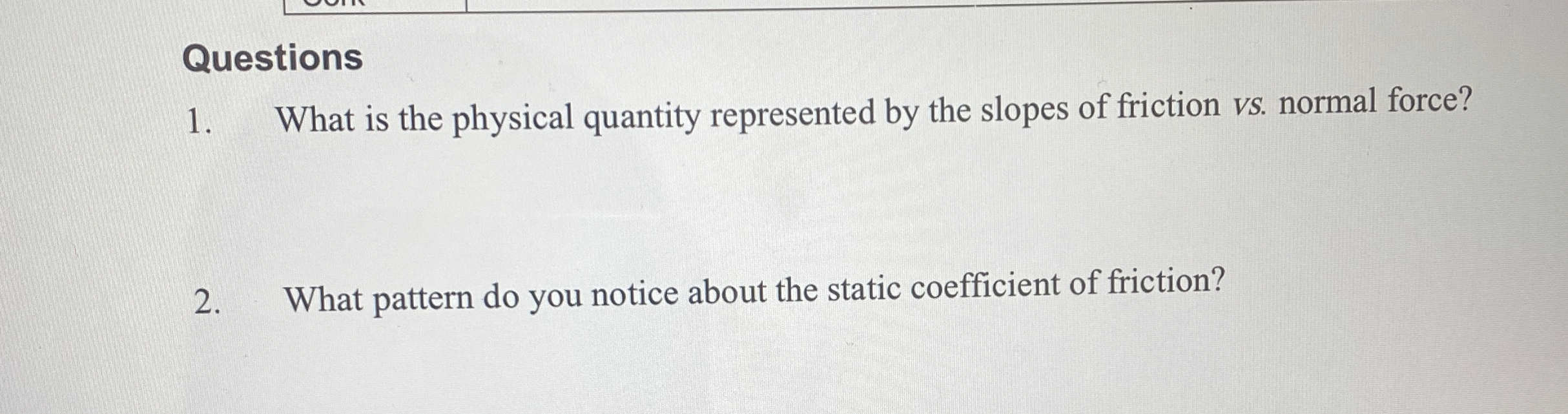 Solved QuestionsWhat is the physical quantity represented by | Chegg.com